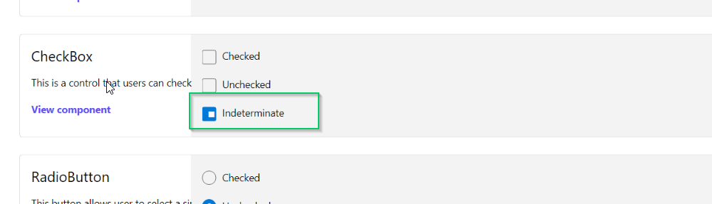 [Gallery][Skia.GTK]Cupertino-CheckBox is not displaying correctly for Fluent Indeterminate ...