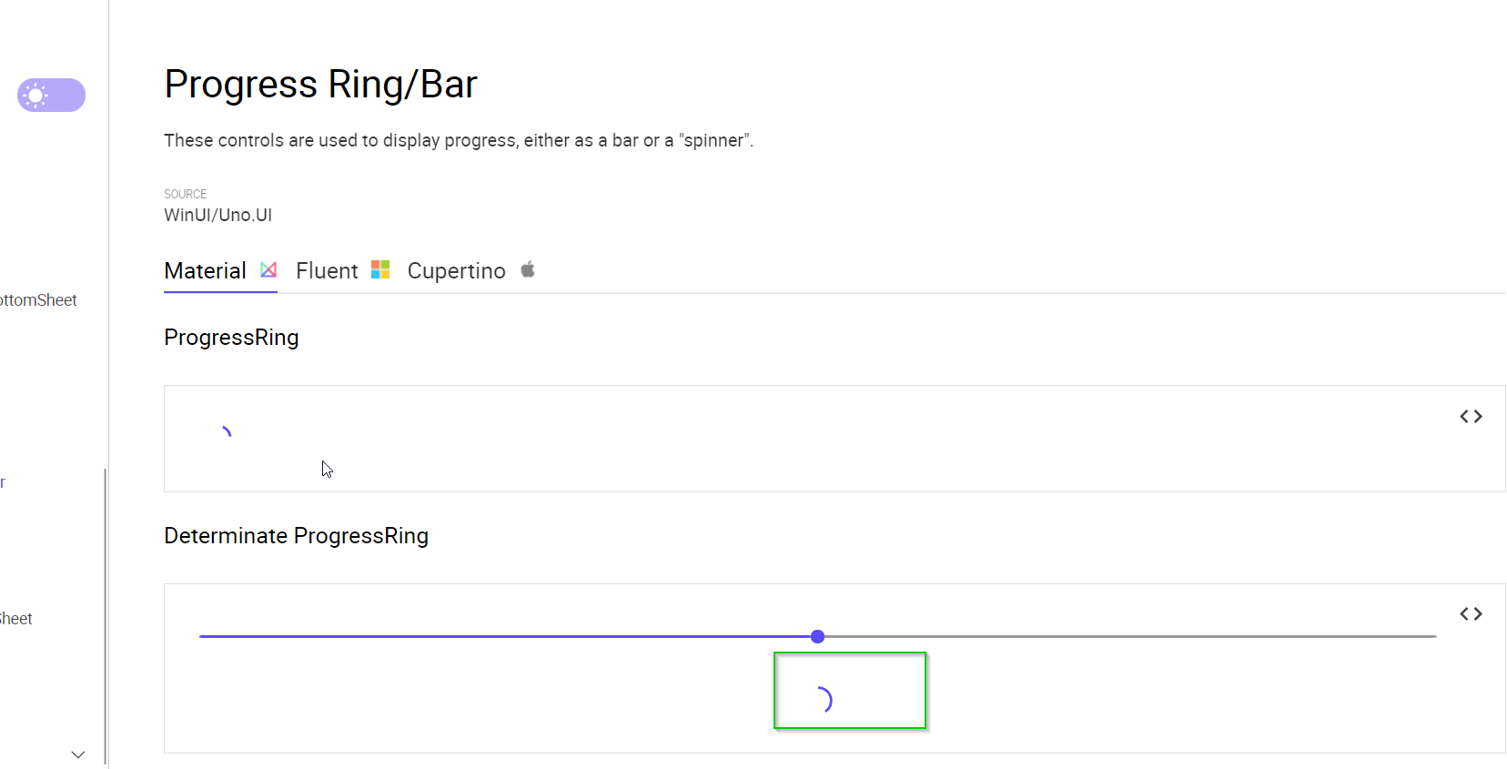 [Gallery][Wasm][Android] Material -ProgressRing/Bar - The Progress Ring ...