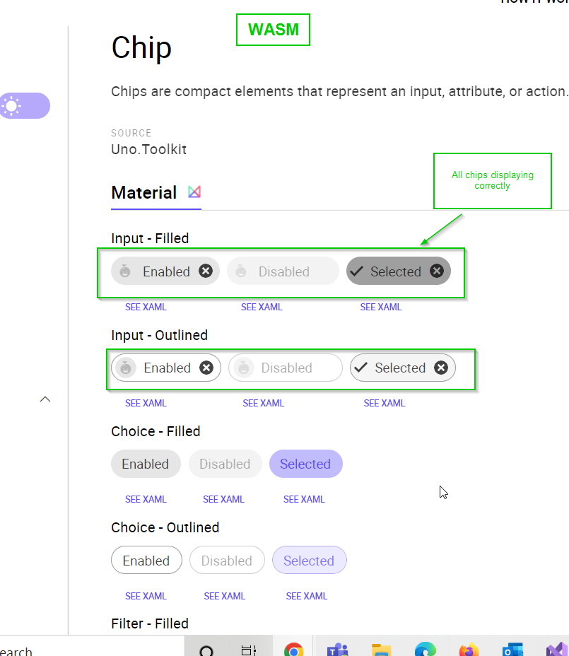[Gallery][iOS/Catalyst] Chip and Chipgroup- Chip not displaying correctly. · Issue #8705 ...