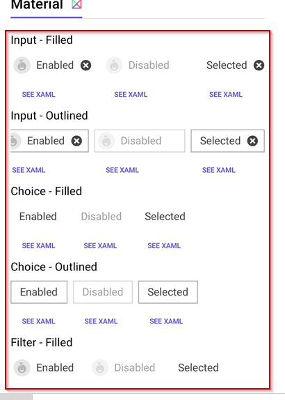 [Gallery][Android/iOS/Catalyst]Chip and Chip Group-For all the chips ...