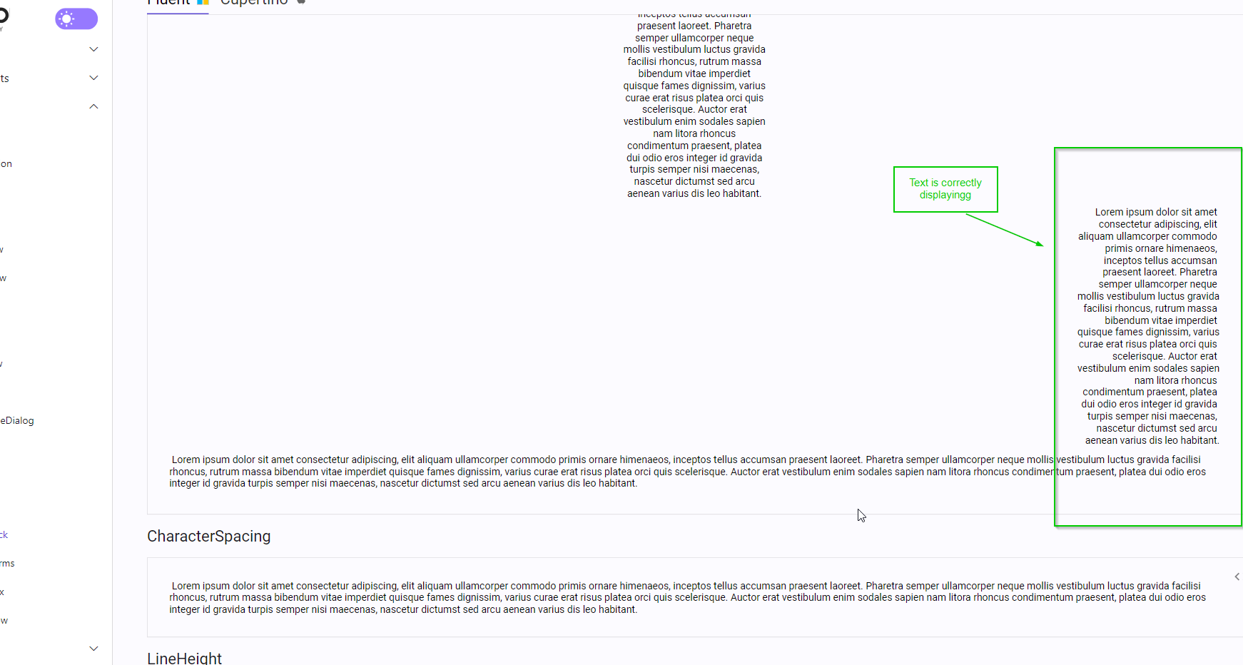 [Gallery][MacOS Catalyst]Textblock- For 'TextAlignment' section the text is trimming from the ...