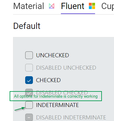 [Gallery][Skia.GTK]Checkbox(Fluent) - App gets freeze when clicking 'Indeterminate' checkbox ...