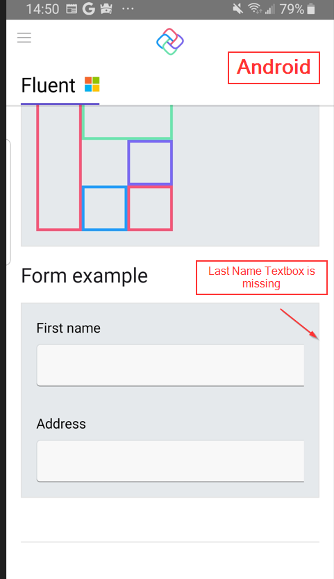 [Gallery][Android/iOS] Grid- Textbox for 'Last Name' option is Truncating for iOS and missing ...