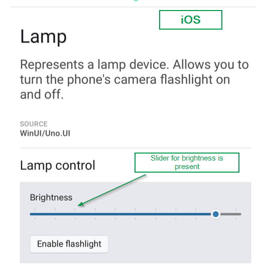 Gallery Android Lamp Slider For Brightness Is Missing · Issue 11177 · Unoplatformuno · Github