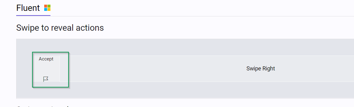 Gallery Skiagtkwasm Swipecontrol The Word Accept Is Truncating And Word Open And Mail