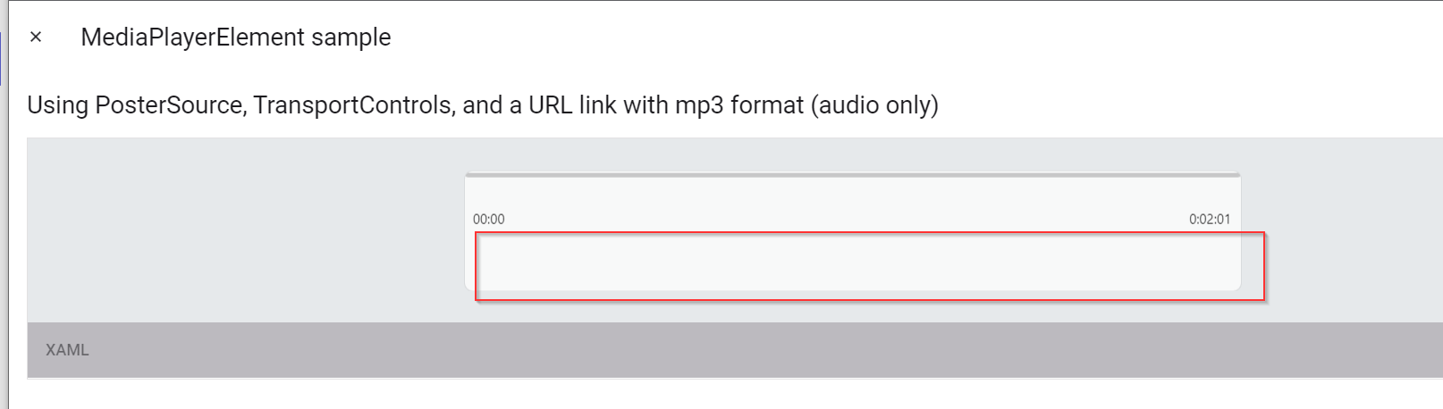 Gallery Wasmiosandroid Mediaplayerelement Does Not Display Transport Controls For Mp3 Format