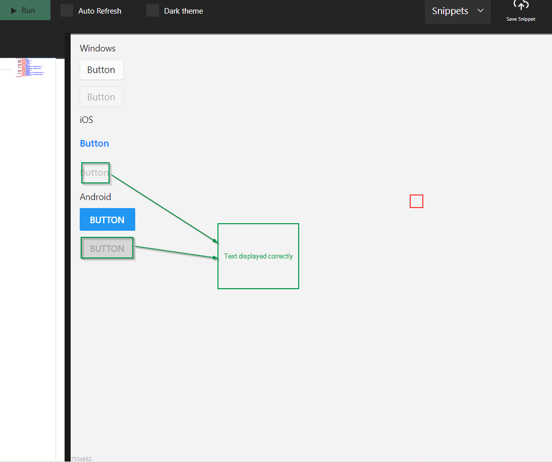 [Playground][wasm]Button, ProgressBar, Card- Text is not visible in Dark Theme · Issue #481 ...
