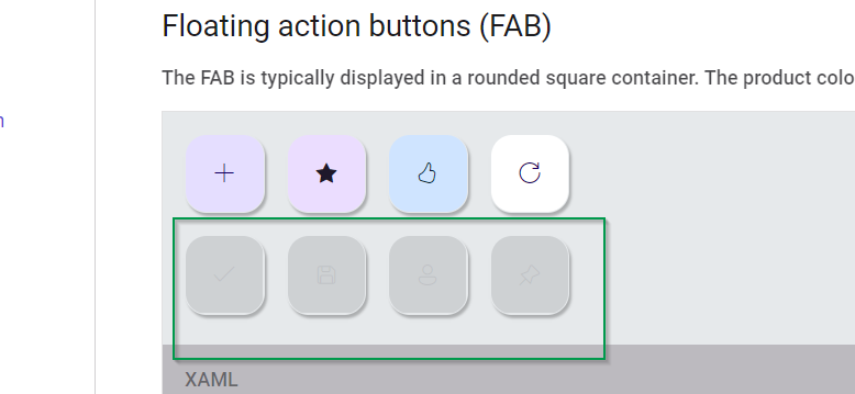 [Gallery-4X][Wasm]FAB- when changing theme FAB buttons are not getting properly refresh. · Issue ...