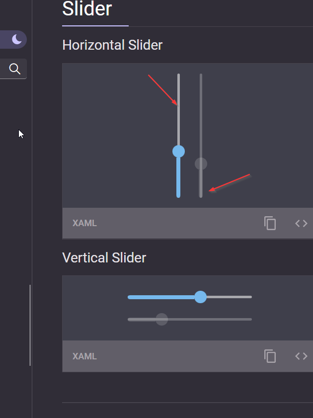 [Gallery-4X][All Platform] Slider(Material)-Track color is not similar ...