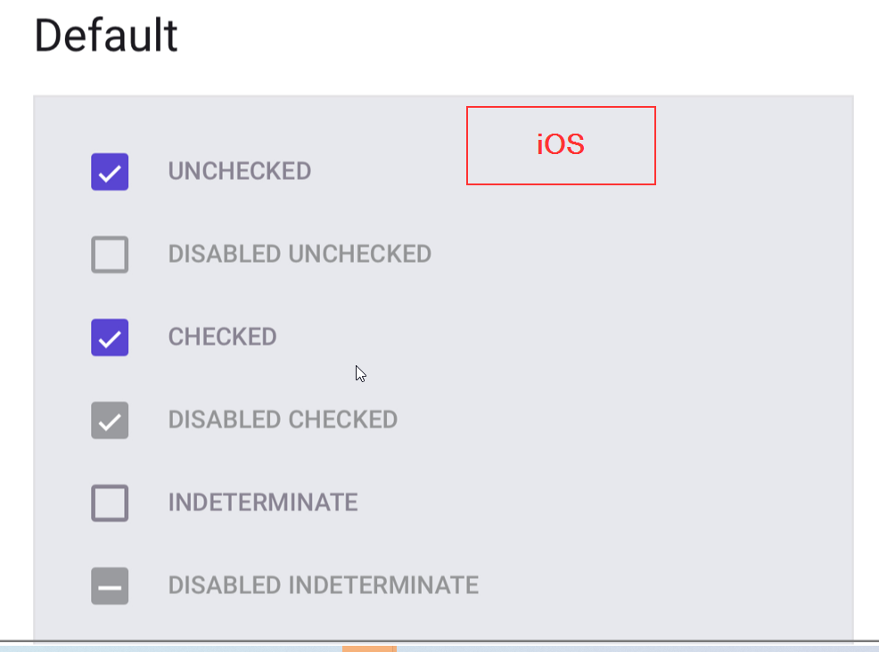 All Platforms Visual Difference For `materialcheckboxstyle` With Latest Uno Version · Issue 