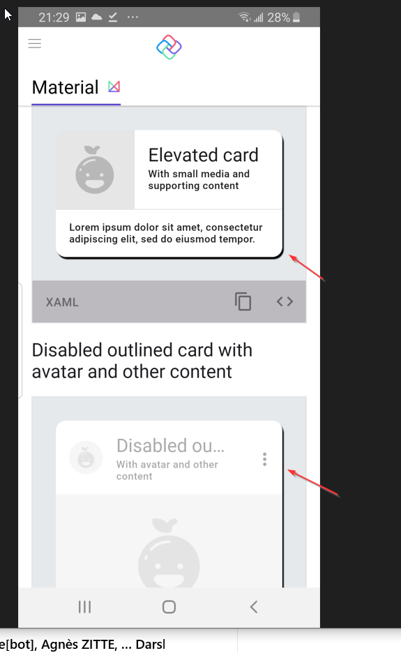 [Gallery][Android]Card- Outline For the elevated card Image is very thick and displaying bold ...