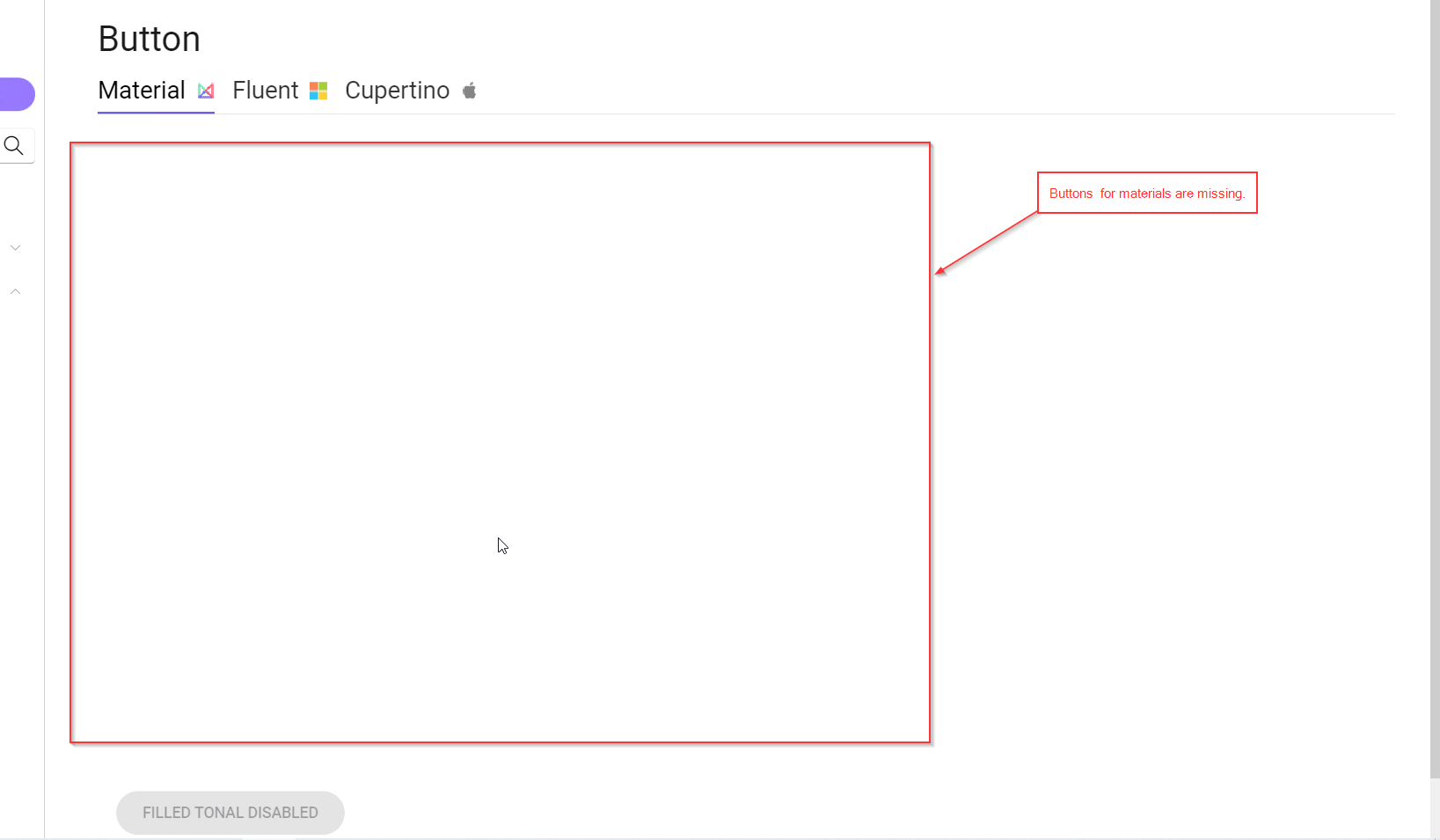 [Gallery][Skia.Gtk] Button, Card, CommandBar, Elevated View, FAB-All Elevated, Filled, Filled ...