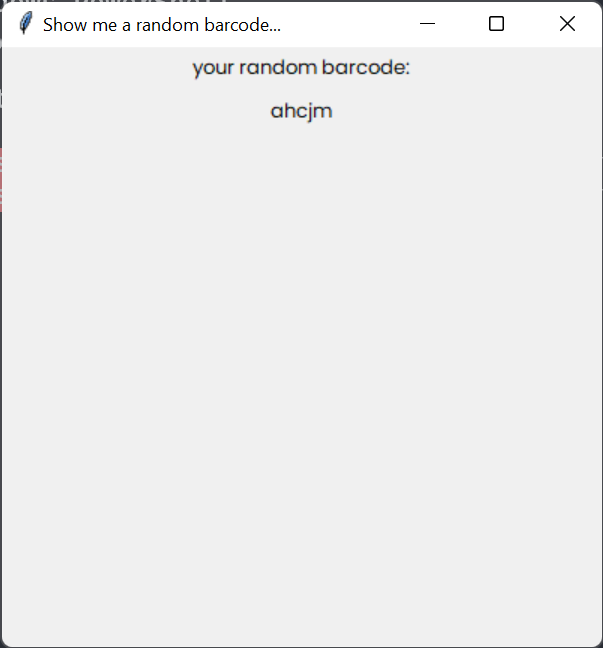 GitHub - Pandademic/py_barcode: this is dumb