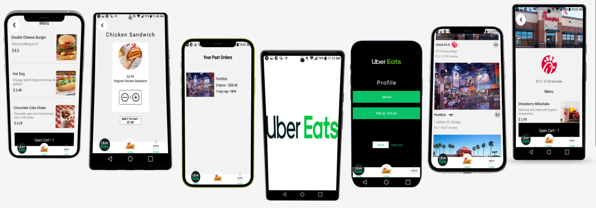 GitHub - JamesPesenti/UberEatsClone: I created a full stack UberEats User mobile app using React ...