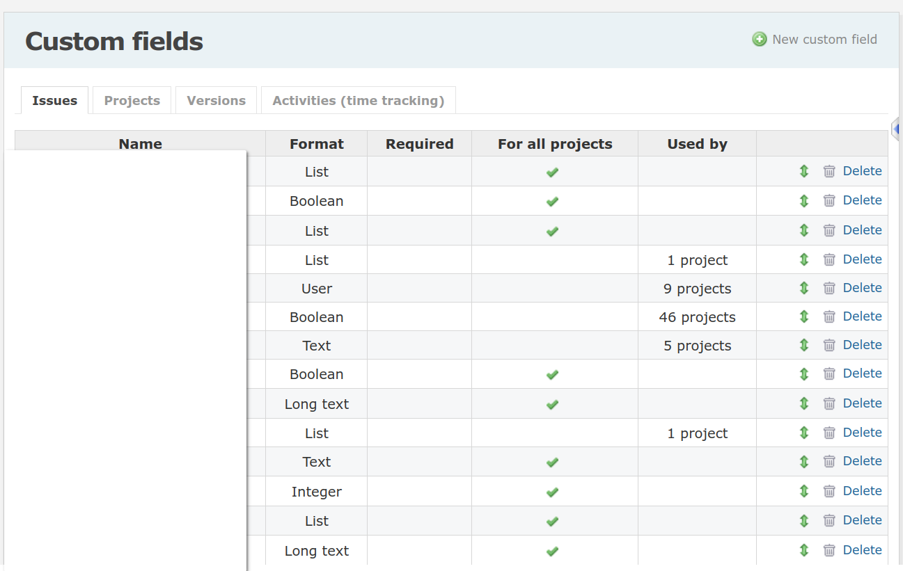 Custom fields for projects, issues, epics · Issue #89 · devaslanphp/project-management · GitHub
