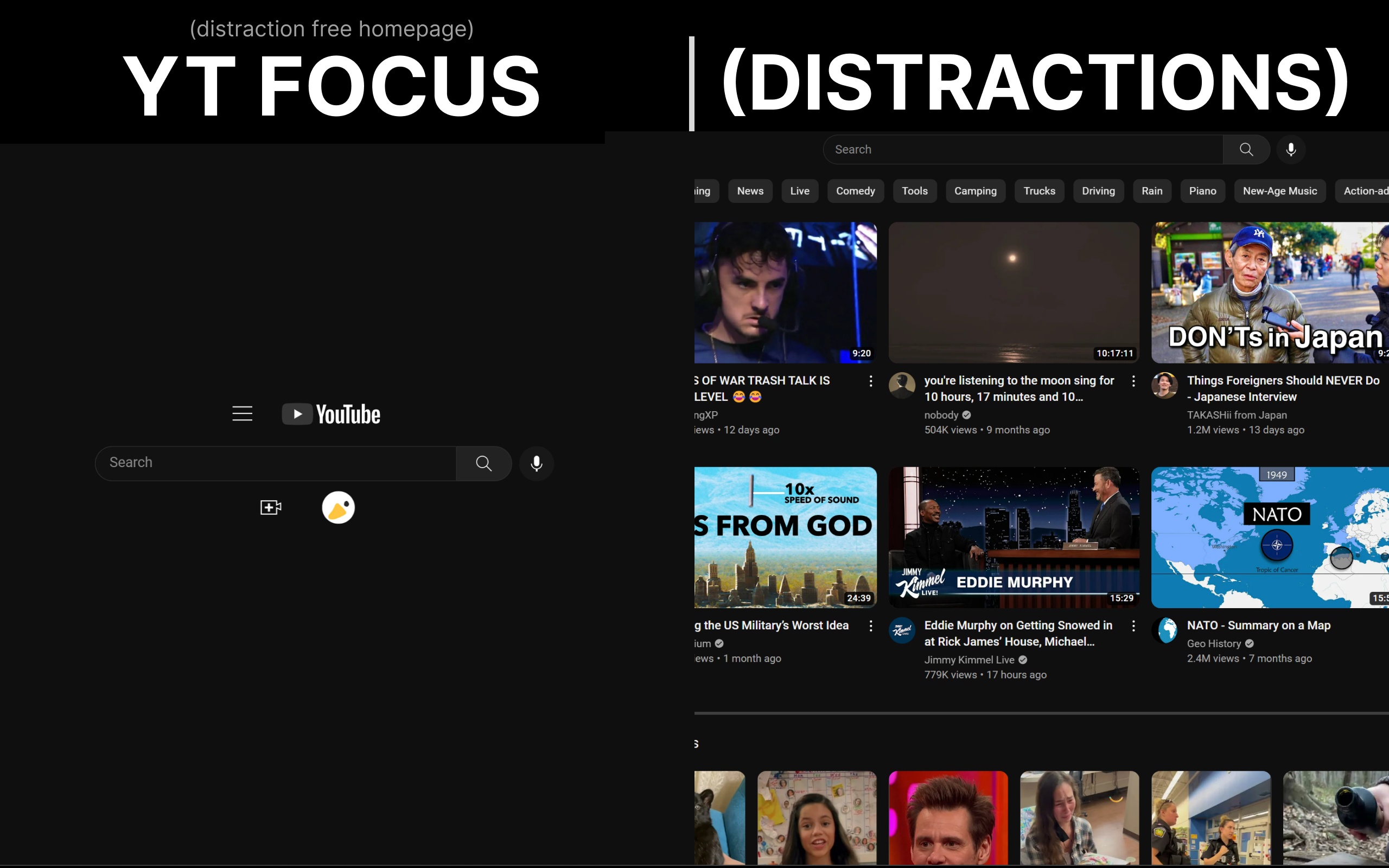GitHub - yt-focus/yt-focus: Stay productive with YT Focus: block Shorts ... GitHub - yt-focus/yt-focus: Stay productive with YT Focus: block Shorts ...