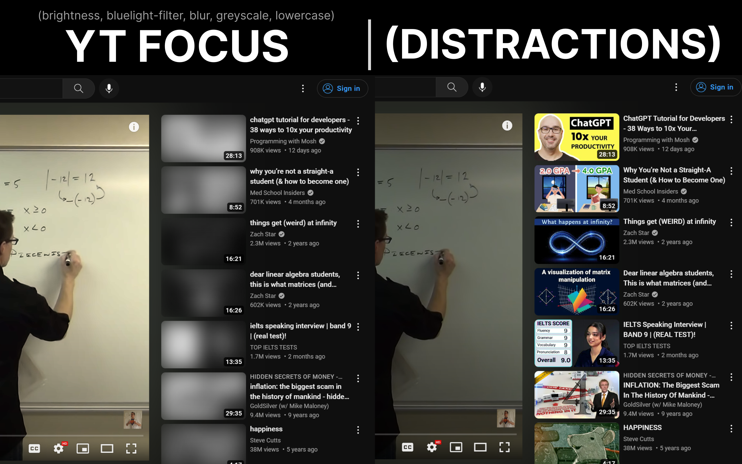 GitHub - yt-focus/yt-focus: Stay productive with YT Focus: block Shorts ... GitHub - yt-focus/yt-focus: Stay productive with YT Focus: block Shorts ...