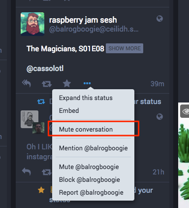 Mute thread option · Issue #7580 · misskey-dev/misskey · GitHub