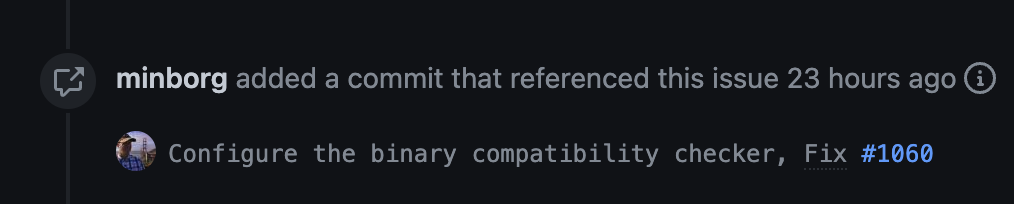 The Binary Compatibility Tool Does Not Check The Package Net Openhft Chronicle Queue Impl