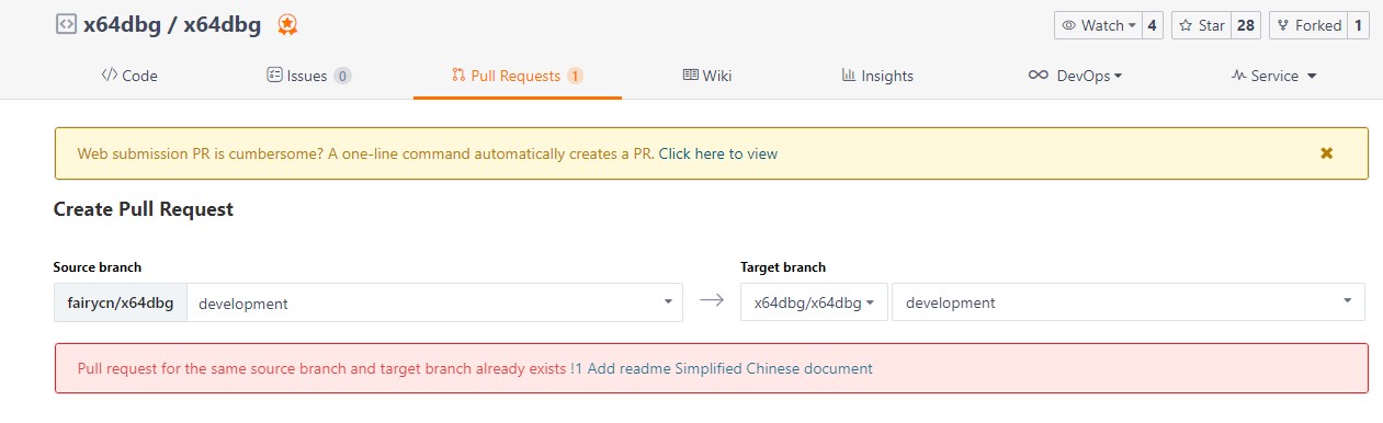 Add readme Simplified Chinese document · Issue #2841 · x64dbg/x64dbg · GitHub