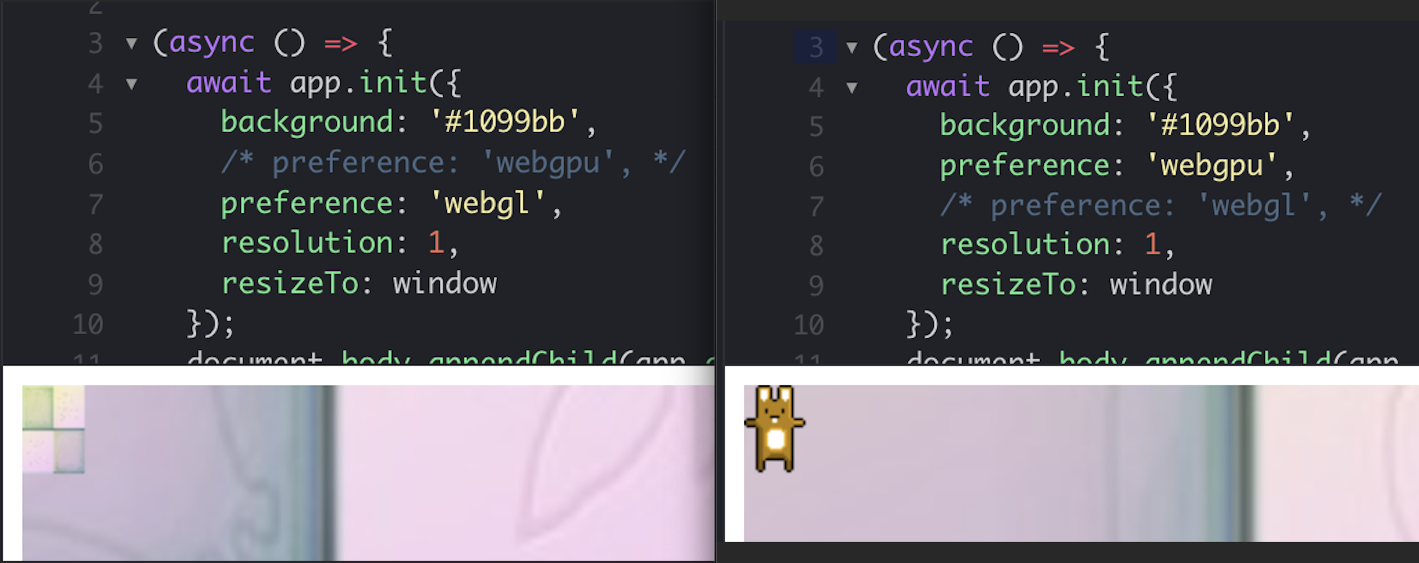 Bug Tilingsprite In Webgl Masks Other Sprites V8 · Issue 9706 · Pixijspixijs · Github 
