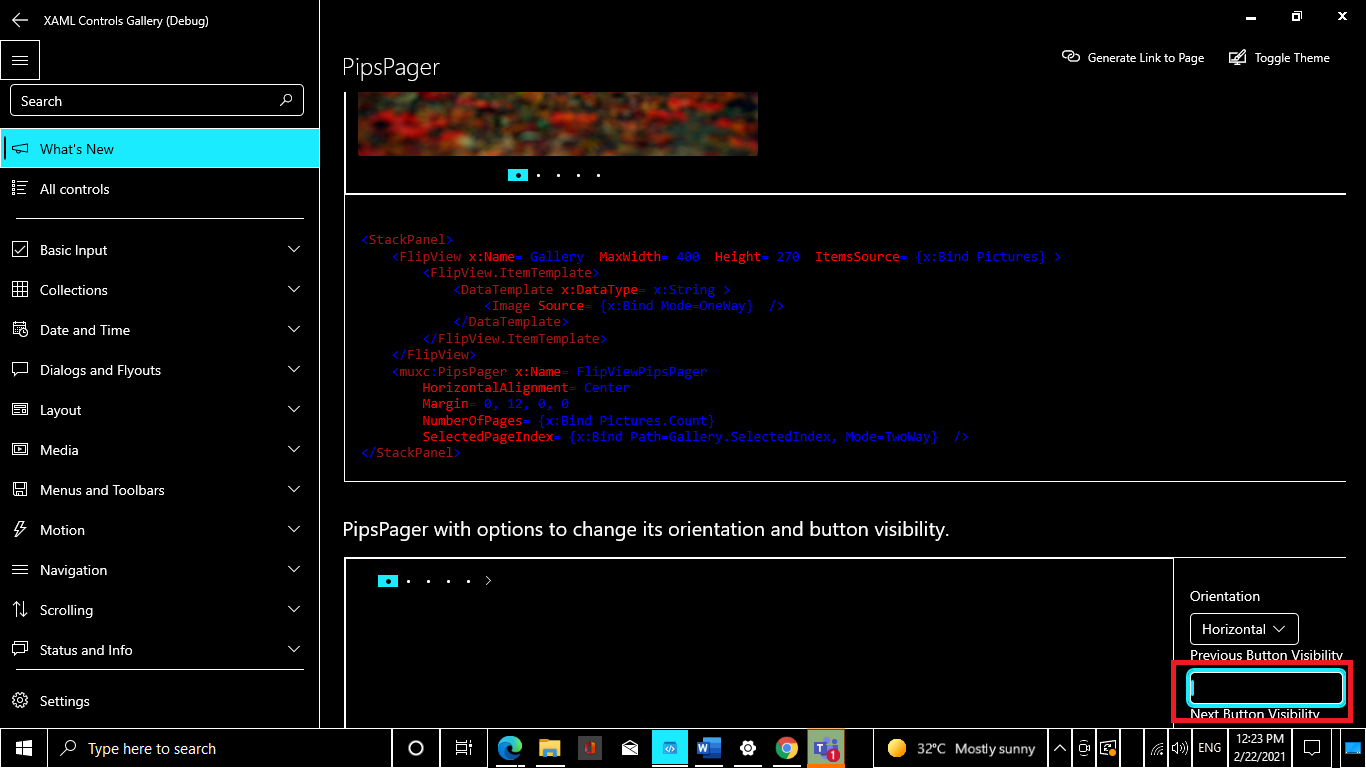 Bug: XAML Controls Gallery: Accessibility: [MAS4.3.1]: In HC mode, Selected option is not ...