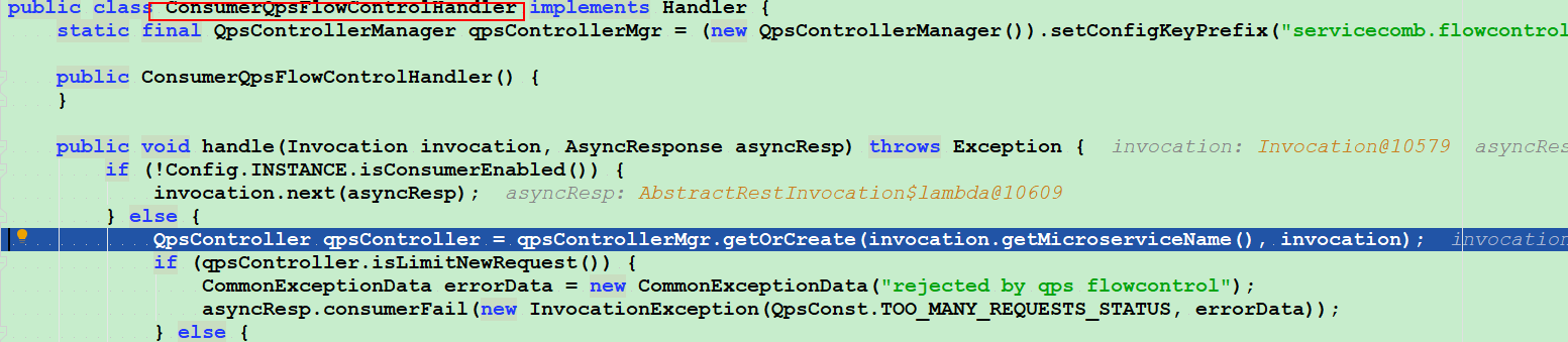 限流问题咨询 · Issue #2182 · apache/servicecomb-java-chassis · GitHub