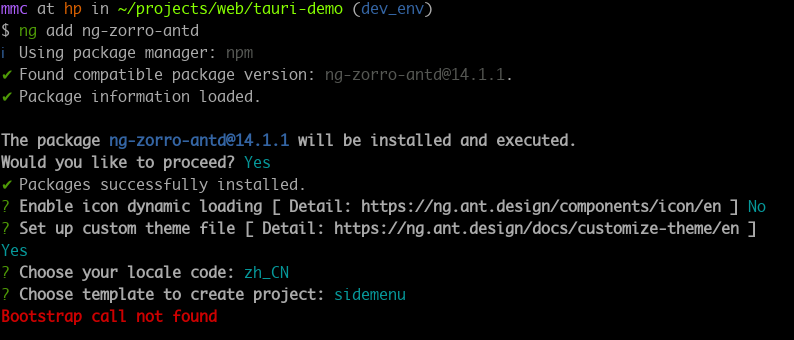 [bug] ng-zorro integration failed · Issue #5646 · tauri-apps/tauri · GitHub