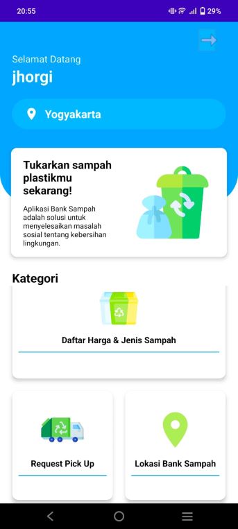 GitHub - jhorgiGheovani/Aplikasi-Android-CRUD-Bank-Sampah-Menggunakan-Firebase-Database