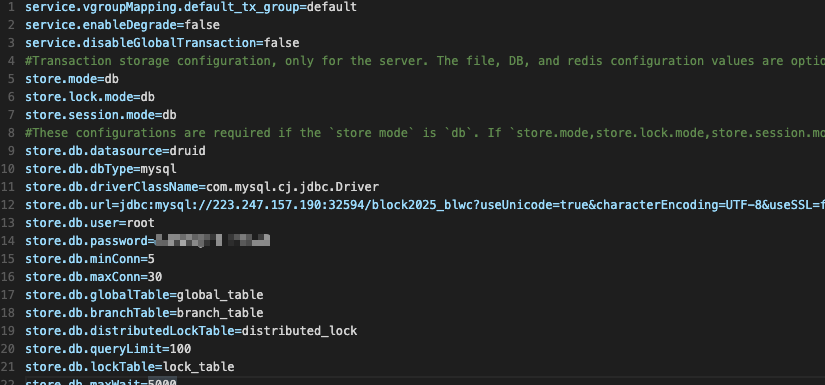 seata 1.6.1 no available service found in cluster 'default', please make sure registry config ...