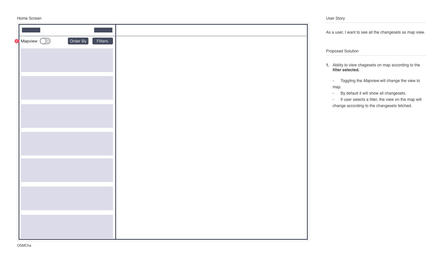 Have a map view of the changeset list · Issue #165 · OSMCha/osmcha-frontend · GitHub