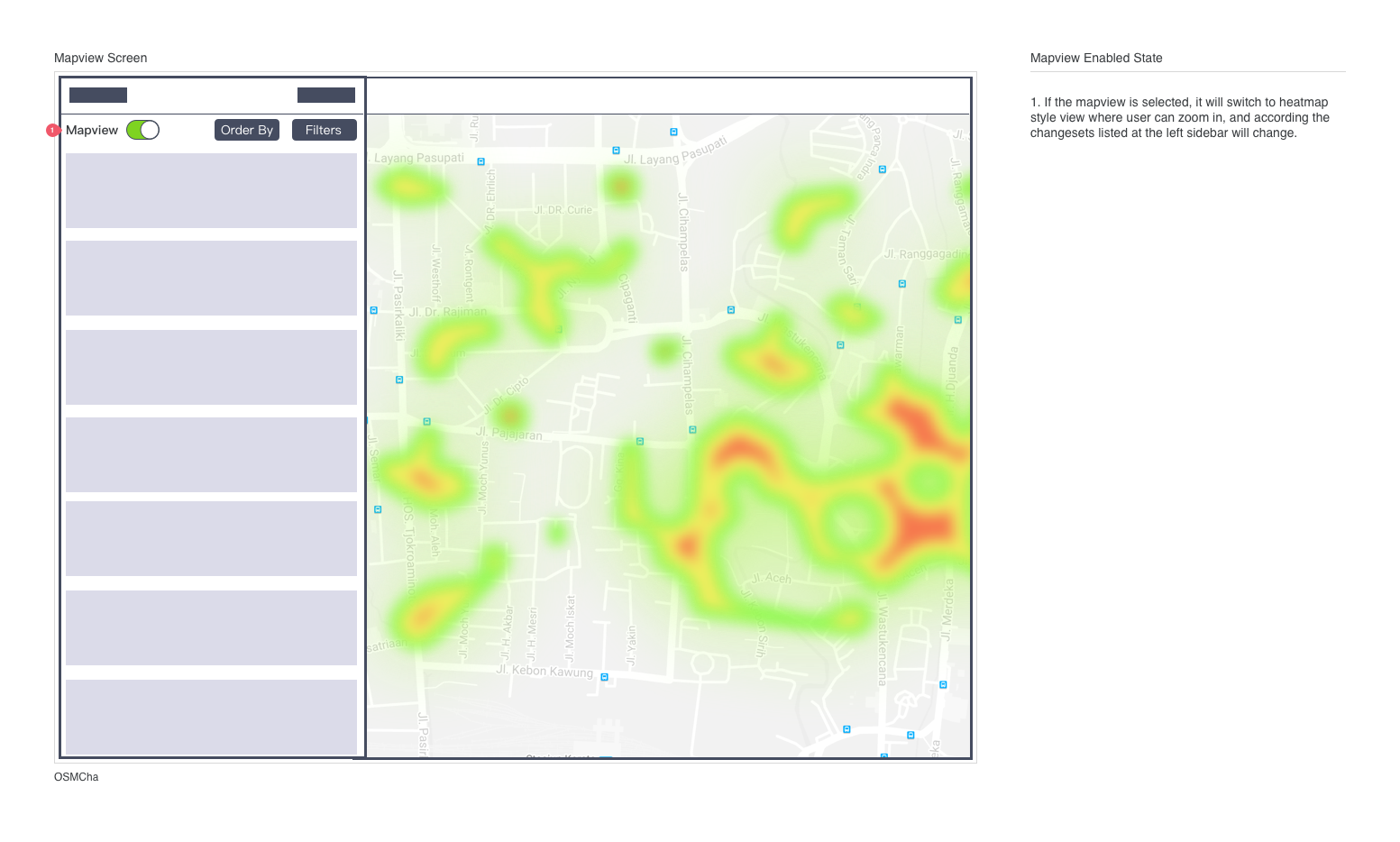 Have a map view of the changeset list · Issue #165 · OSMCha/osmcha-frontend · GitHub