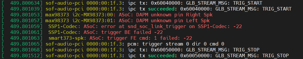 [BUG][TGL]"error: ipc error for 0x60060000 size 12"when check DSM with quickly pause/release ...