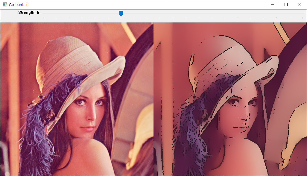 GitHub - SeukCho/Simple-CV-Cartoonizer: An OpenCV Study about Simple Cartoon Rendering.