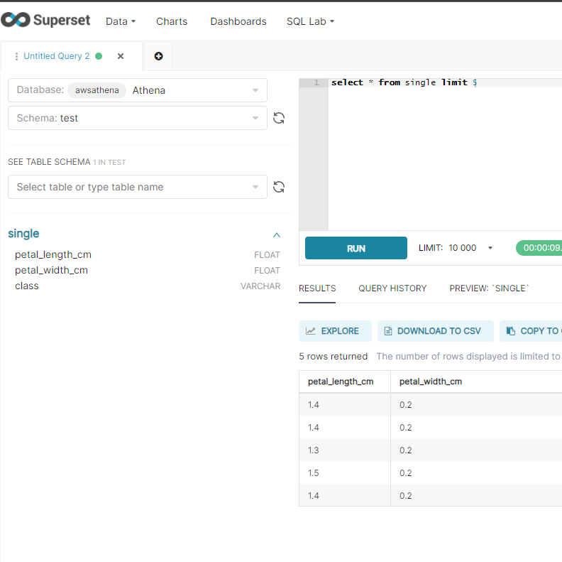 [db_specific]Data schema retrieval from Athena incorrect · Issue #15814 · apache/superset · GitHub