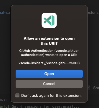 Authentication cannot complete while a resolver is pending · Issue #182217 · microsoft/vscode ...
