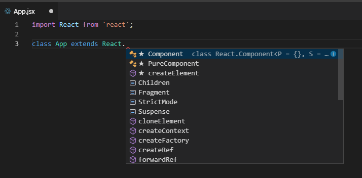 Typescript React Support · Issue 24 · Microsoftdocsintellicode · Github 