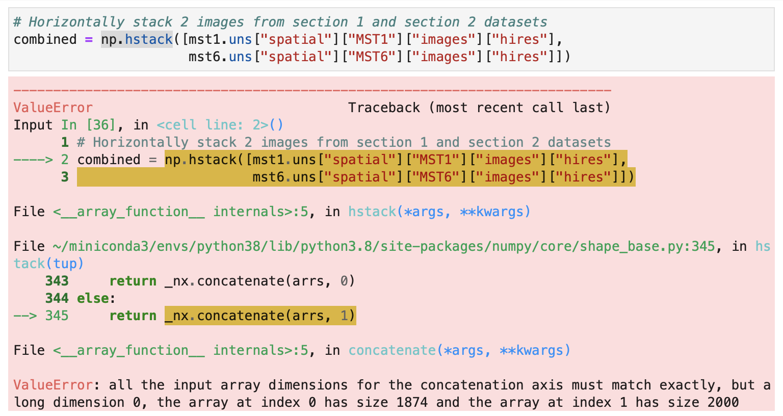 manually combine the images for different array dimensions · Issue #176 ...