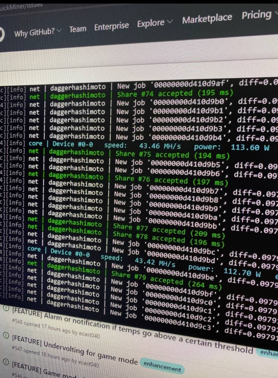 [BUG] Unmanaged Rigs & Rig Offline But Still Getting Share " QuickMiner " · Issue #551 ...
