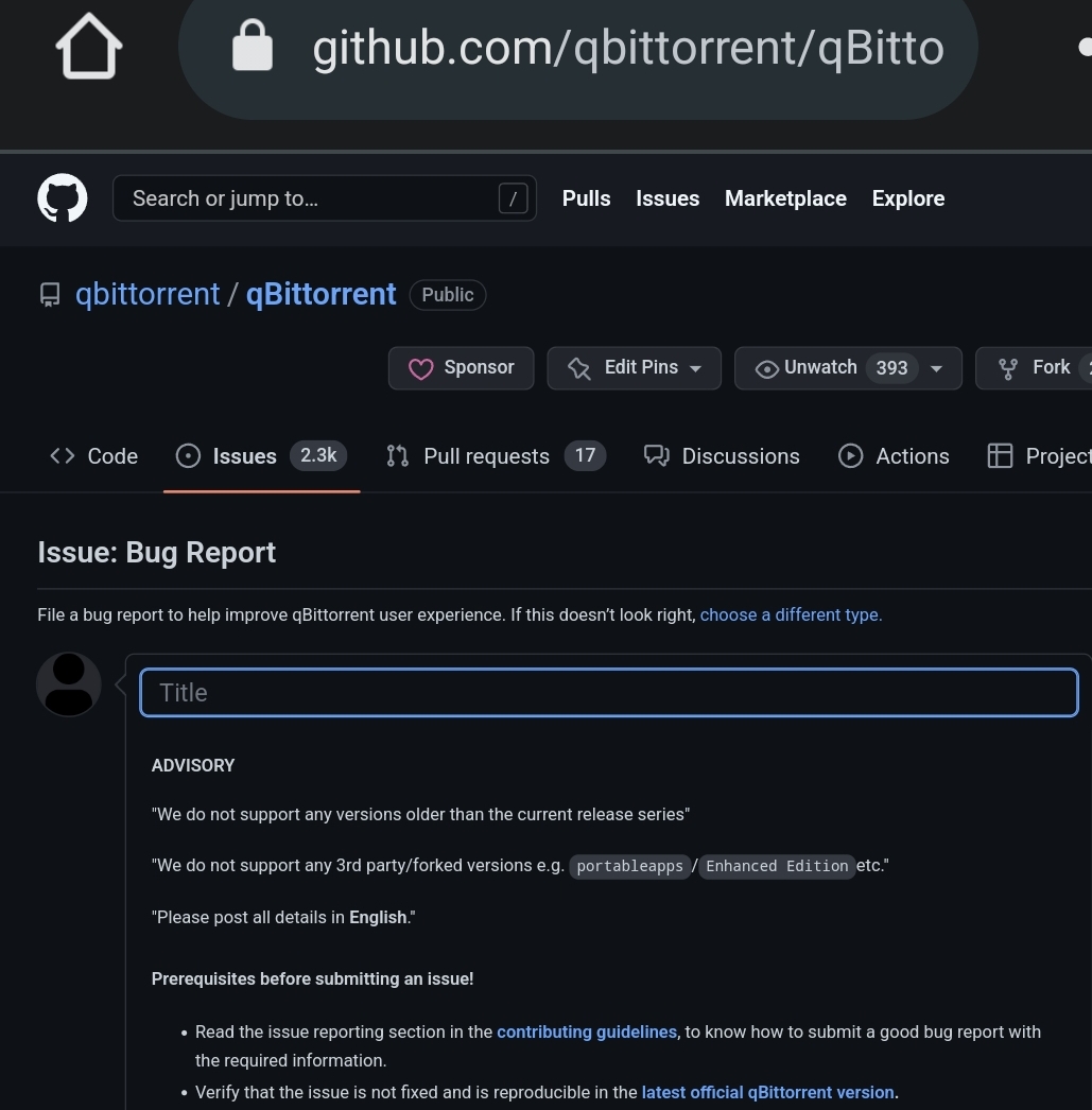 Crash without any user action · Issue #17747 · qbittorrent/qBittorrent · GitHub