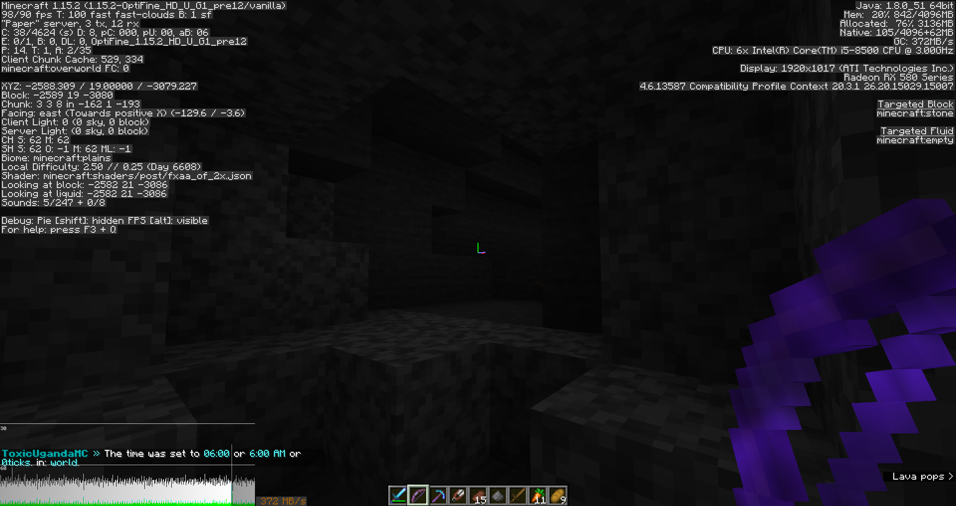 [1.15.2][Shaders] Lighting from sun still shows in caves with some shaders · Issue #3634 ...