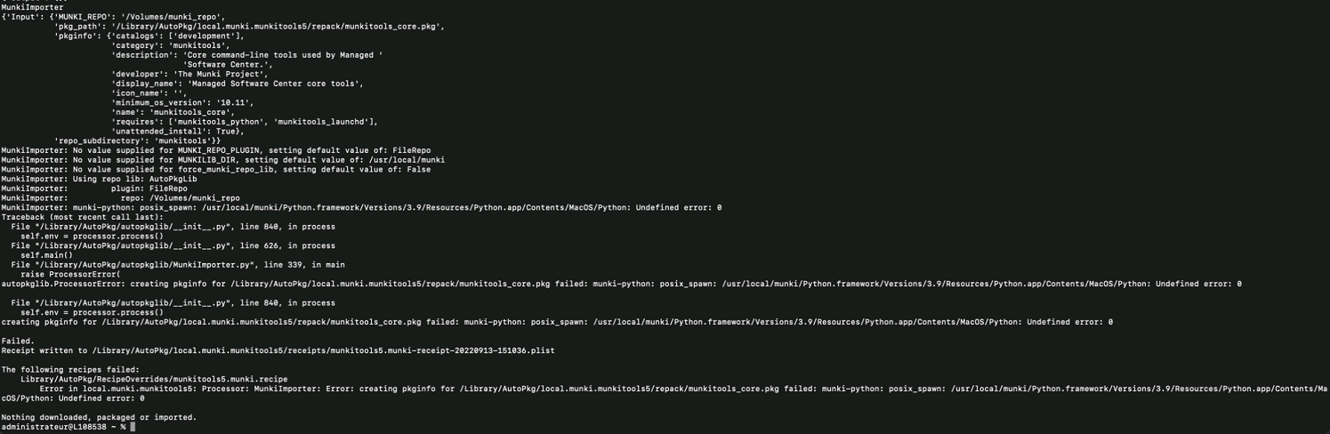 Error message Python · Issue #825 · autopkg/autopkg · GitHub