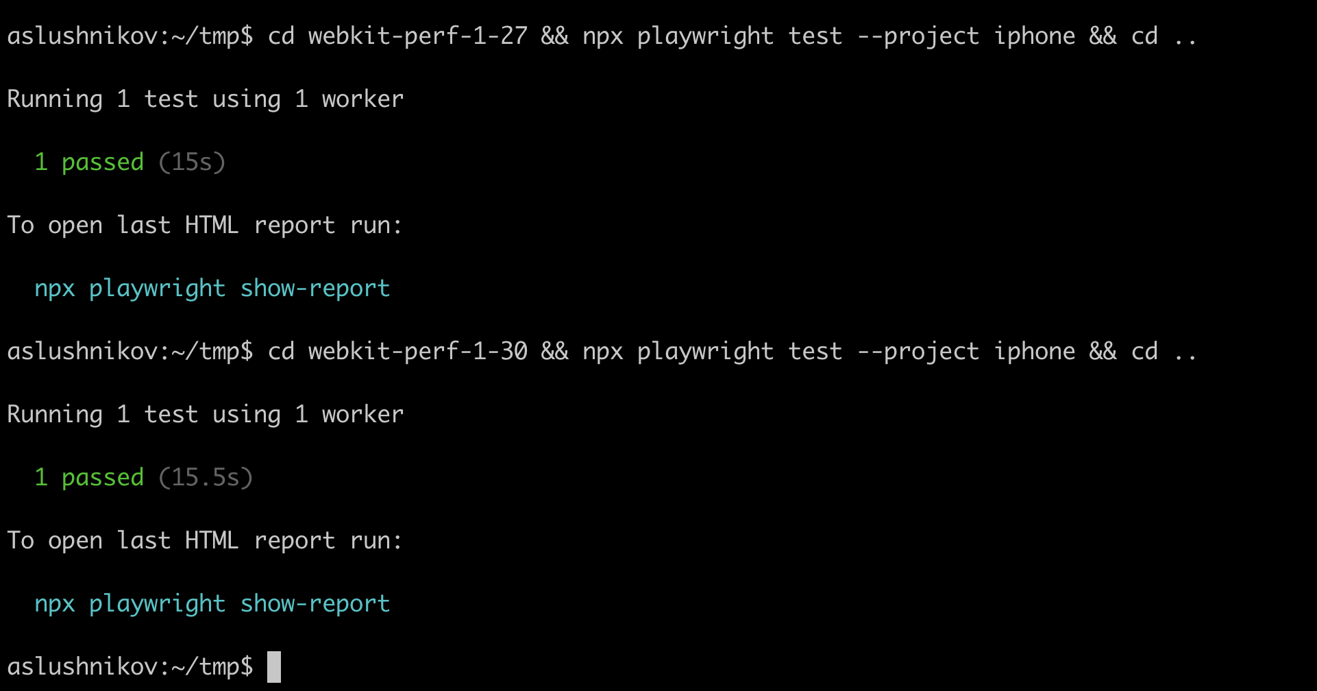 [REGRESSION]: Performance issues on WebKit 16.4 · Issue #20808 · microsoft/playwright · GitHub