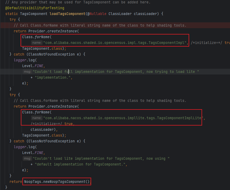 nacos-client:v2.1.0 ClassNotFoundException SecretPerfMarkImpl · Issue #10239 · alibaba/nacos ...