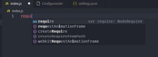 Problems with the node intellisense · Issue #117636 · microsoft/vscode ...