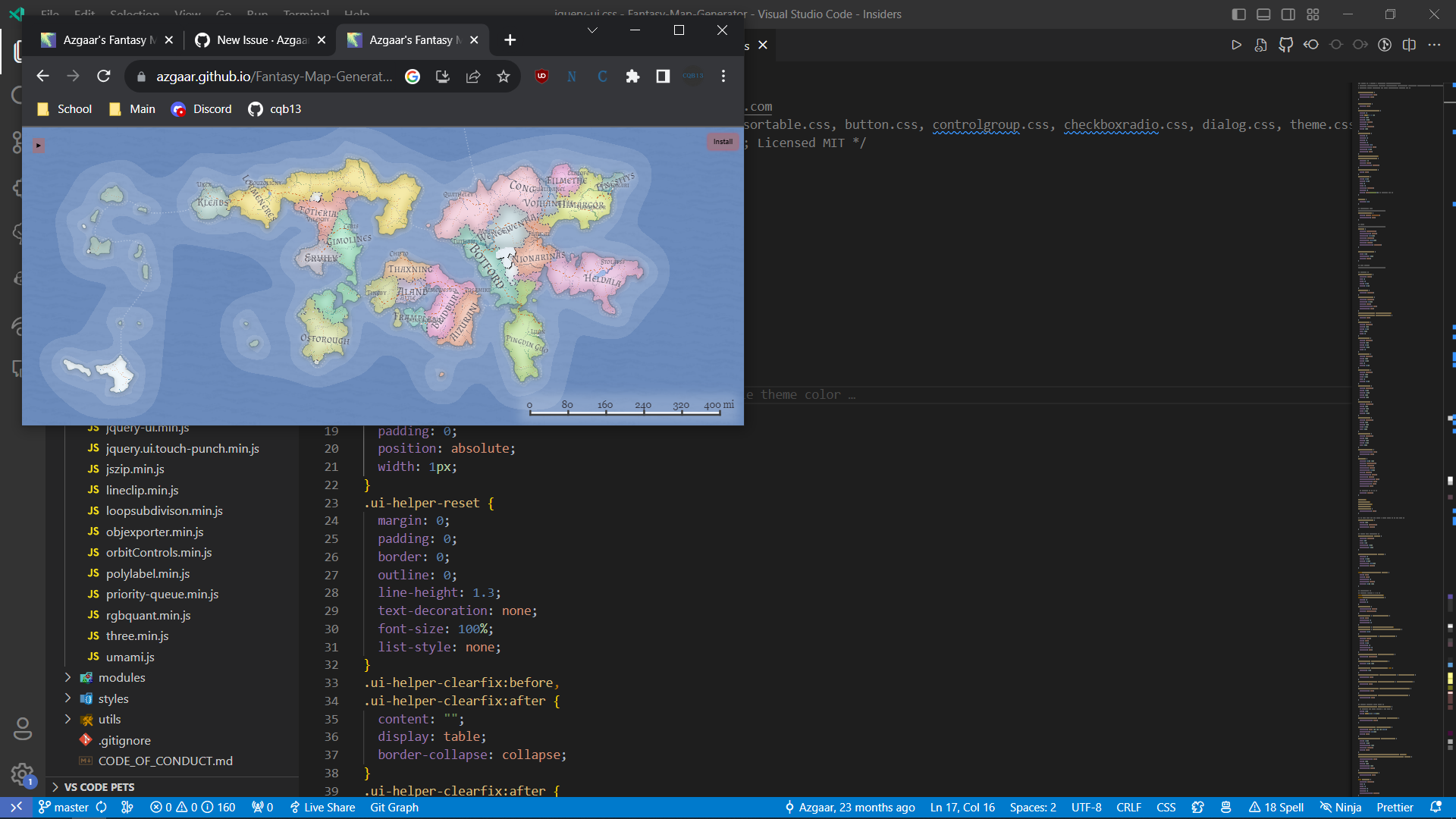 Map does not scale to fit screen size if it changed. · Issue #983 · Azgaar/Fantasy-Map-Generator ...
