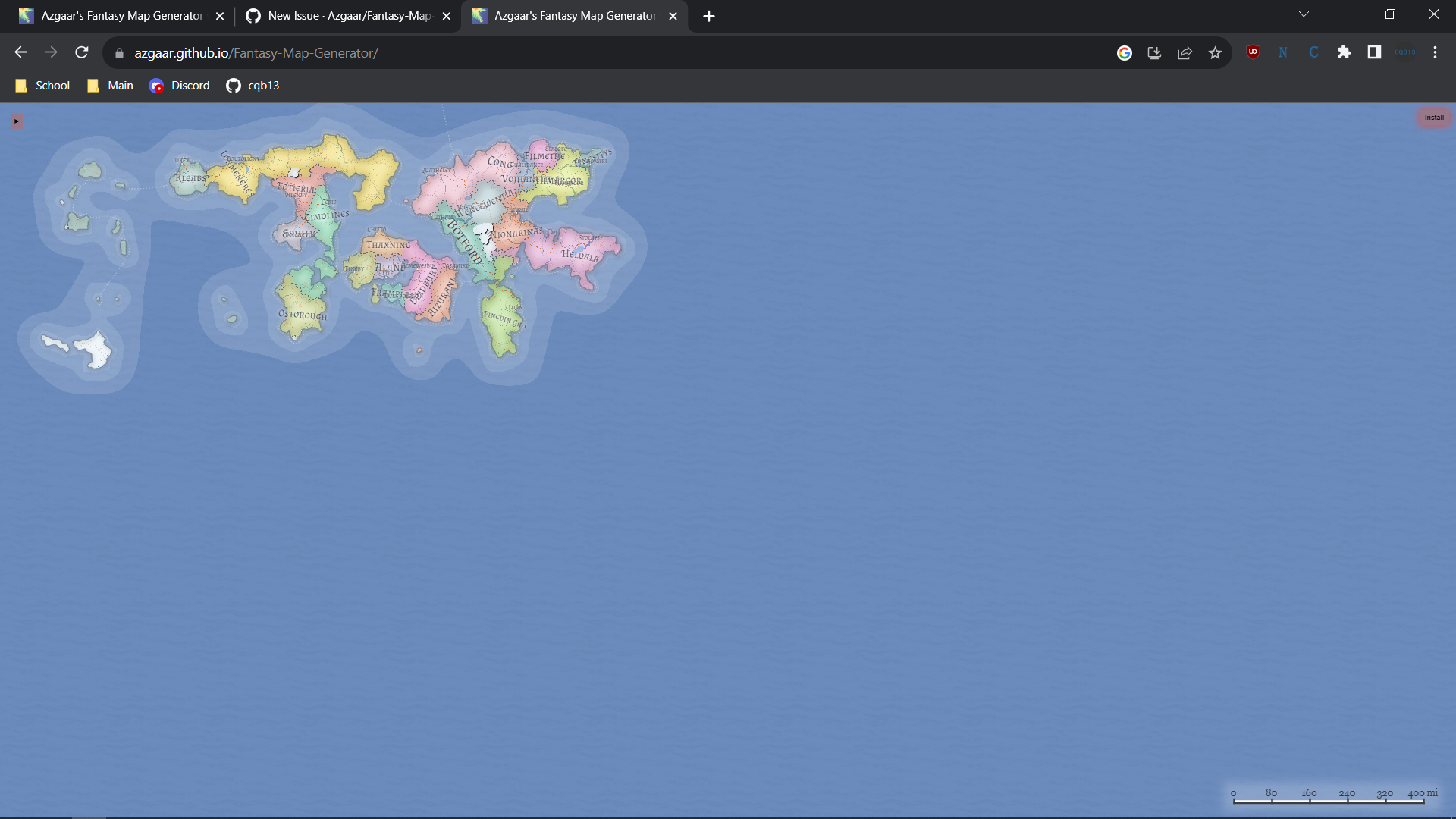 Map does not scale to fit screen size if it changed. · Issue #983 · Azgaar/Fantasy-Map-Generator ...