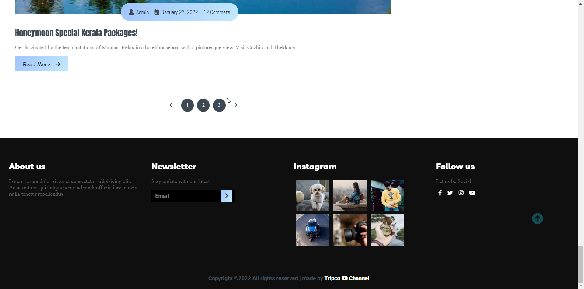 GitHub - Albin1999-cmd/Tripco.: This is a travelling and blogging website made html,css,js and