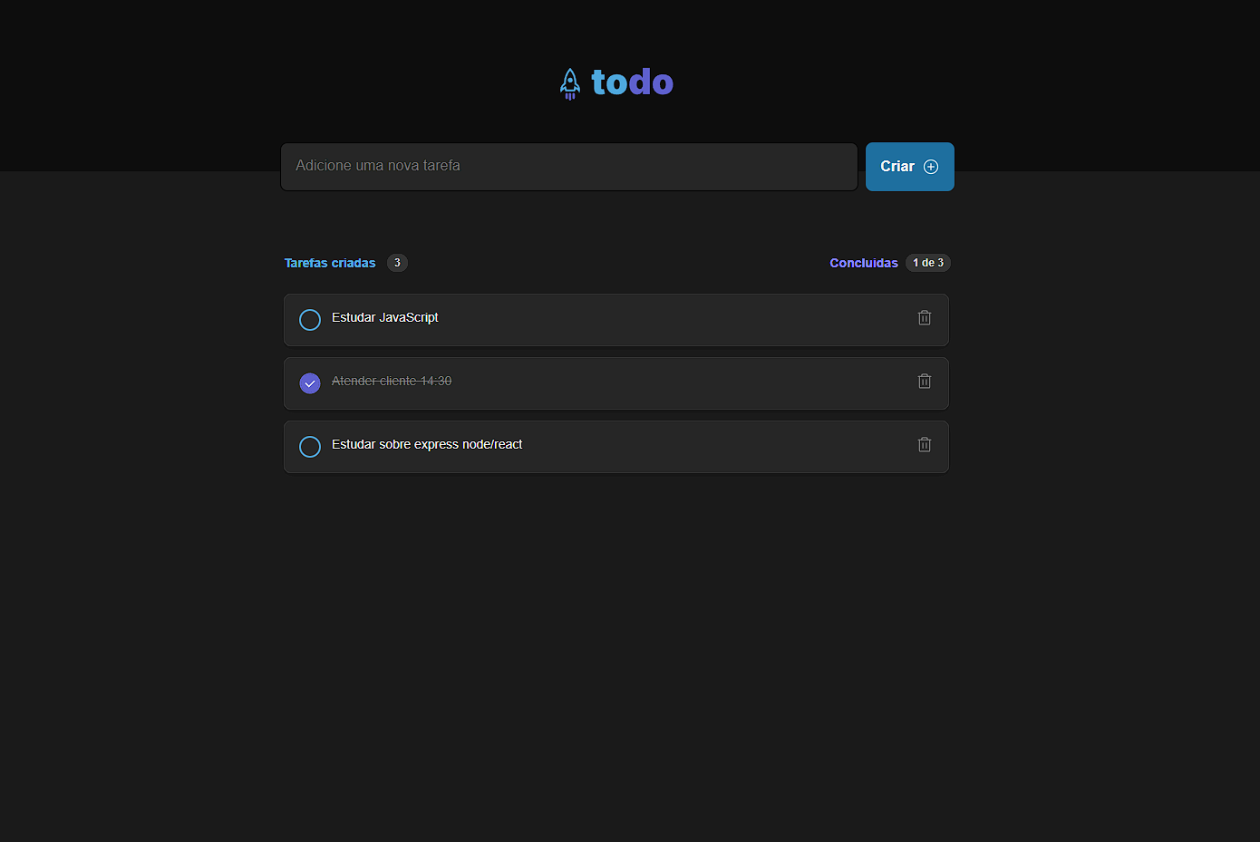 GitHub - Mengazo/todolist-react-ignite-rocketseat