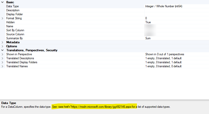 Description of "Data Type" property contains invalid HTML code · Issue ...